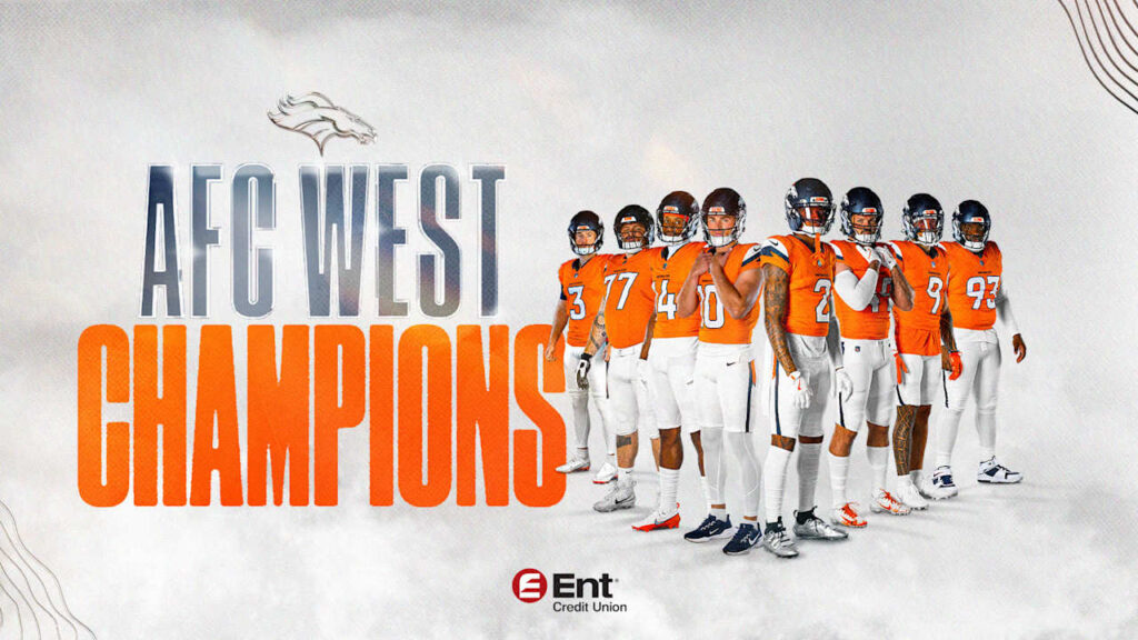 Broncos Secure Top Spot in AFC West, Locking Up Division Crown Early