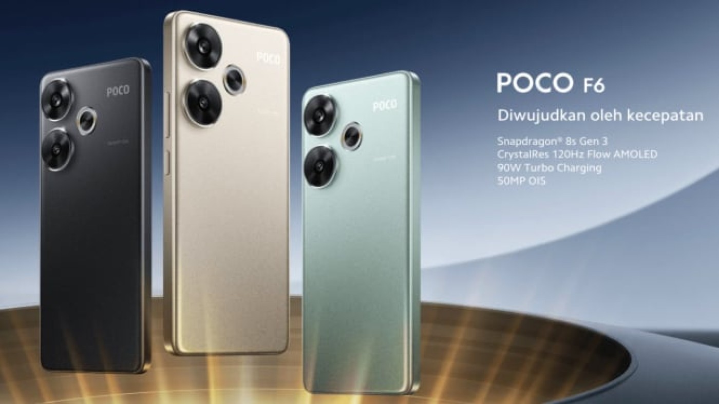 POCO F6 Viral! Snapdragon 8s Gen 3, Kamera 50MP, Diskon 19% Menanti - Qoo10.co.id