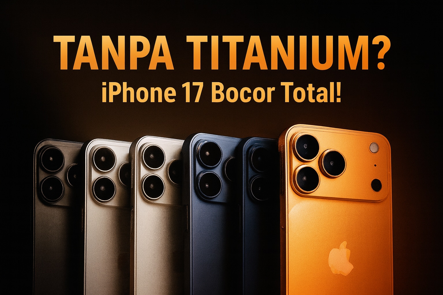 iPhone 17 Pro dan Pro Max Segera Hadir di Indonesia, Warna Baru dan ...