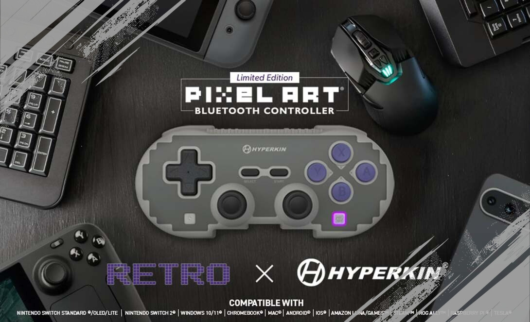 Hyperkin Luncurkan Retro Pixel Art Wireless Controller, Alternatif ...