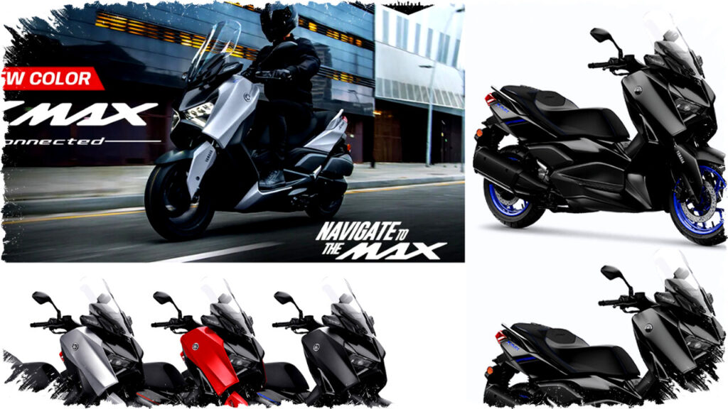 Yamaha XMAX Connected Warna Baru 2026 Resmi Rilis, Tampil Garang ...