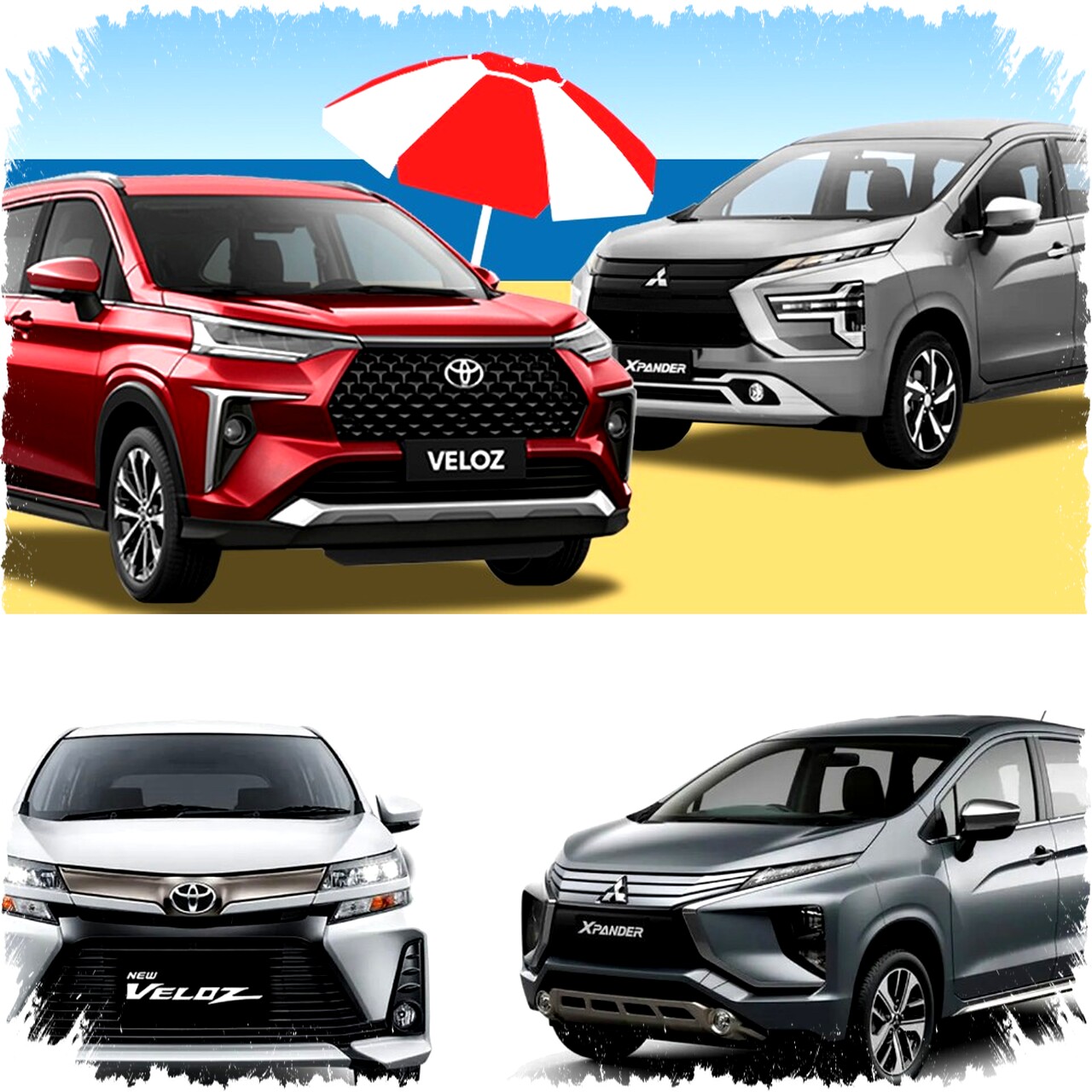 Toyota Veloz 2026 vs Mitsubishi Xpander Cross: MPV Keluarga Paling ...