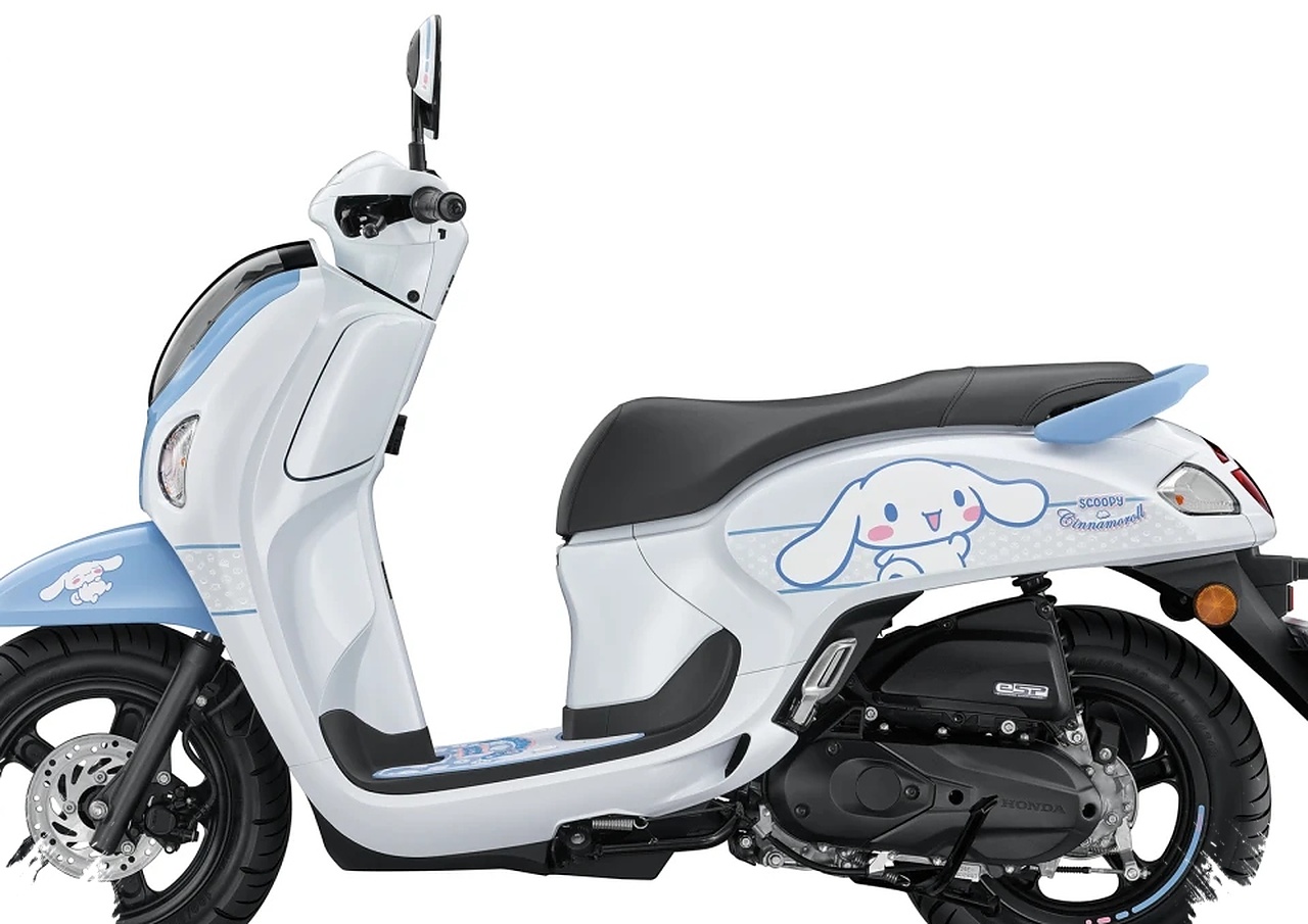 Scoopy Cinnamoroll Cuma 2.000 Unit, Motor Imut Ini Lebih Mirip Barang ...